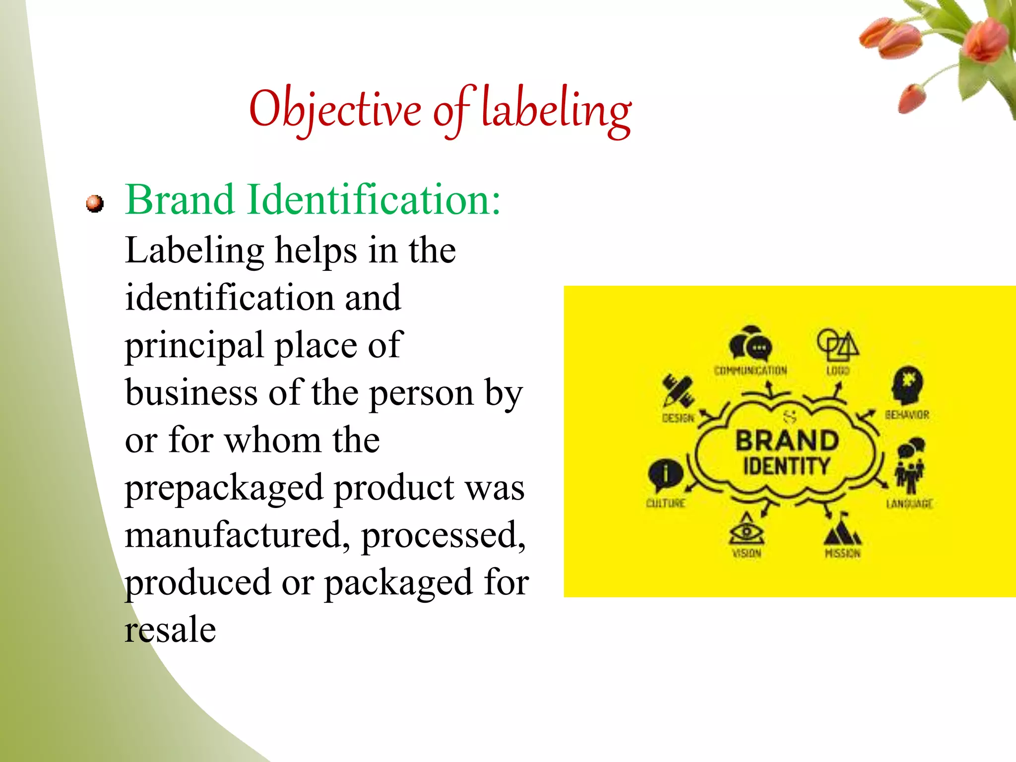 Packaging, Label claims. Regulatory aspects of nutraceutical products ...
