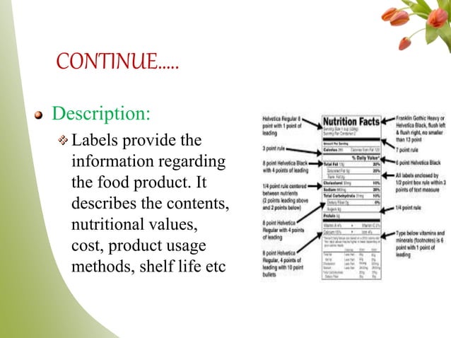 Packaging, Label claims. Regulatory aspects of nutraceutical products ...