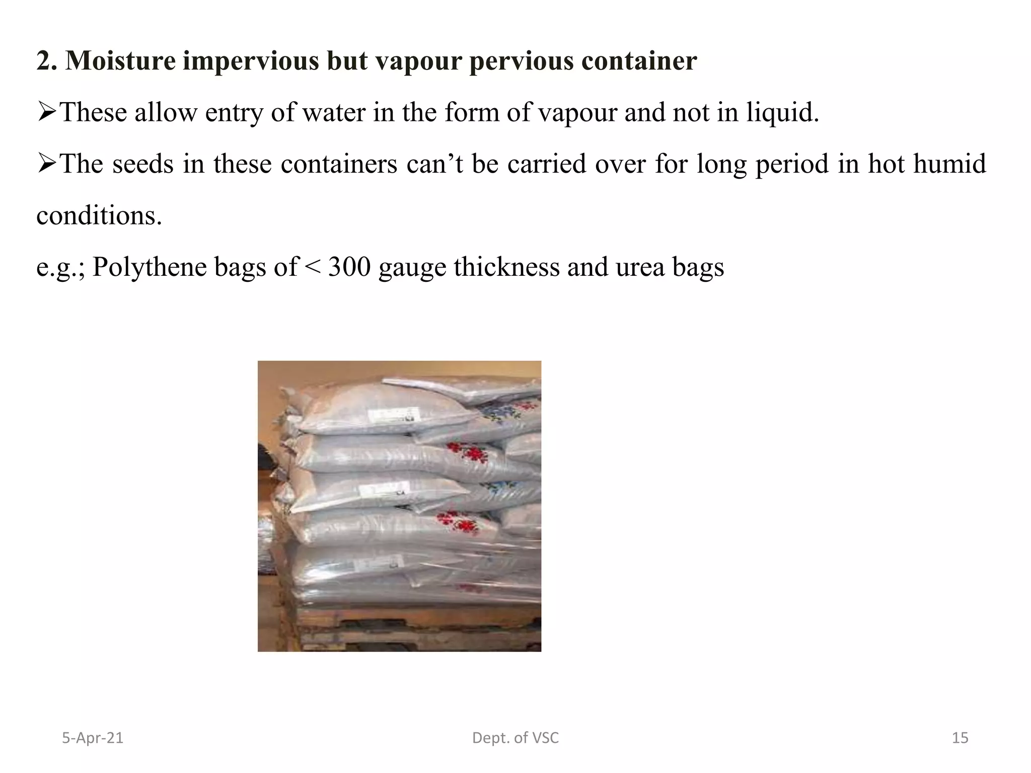 Packaging, labeling and packaging materials for seeds | PPTX