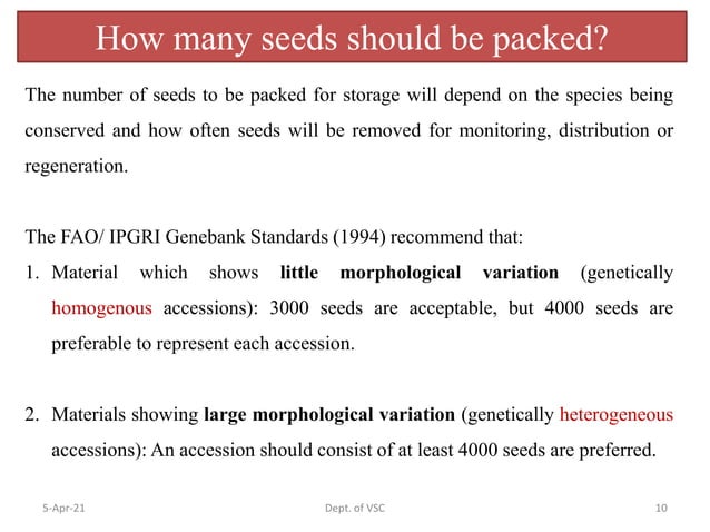 Packaging, labeling and packaging materials for seeds | PPTX ...