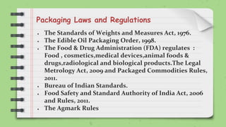 Packaging and Labeling in food industry | Consumer Affairs | PPT