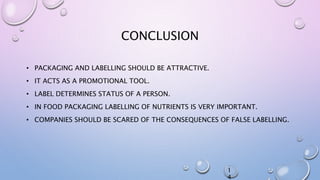 Packaging & labelling - Marketing_Presentation | PPTX