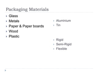 Packaging laminates 30.04.2020