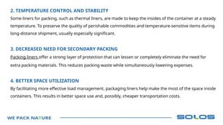 Packaging Liners Efficient Packing Solutions For International Shipping ...