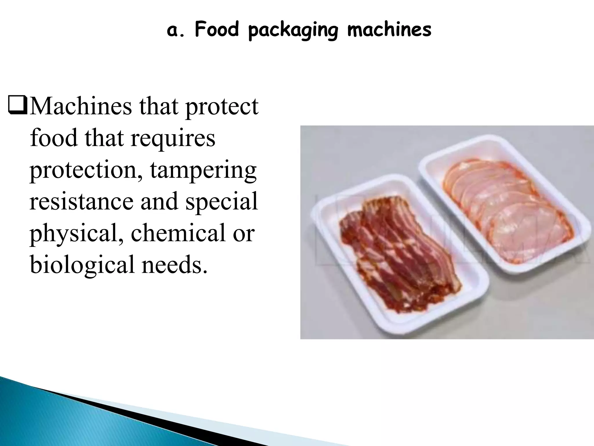 Packaging machinery and equipment | PPTX