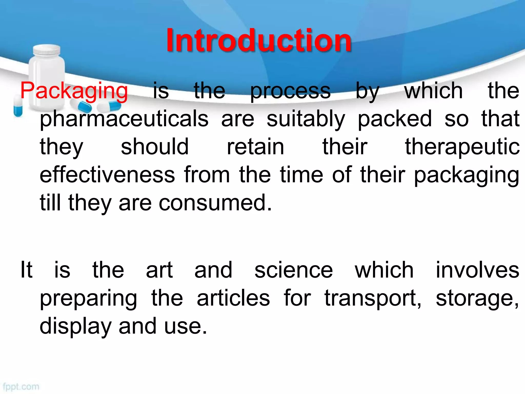 Basic principles of compounding and dispensing (Containers and closures ...