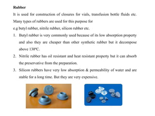 Packaging Material.pptx | Pharmaceutical Industry | Industries