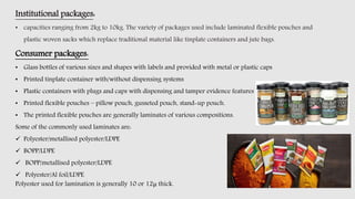 Packaging material export standards | PPTX