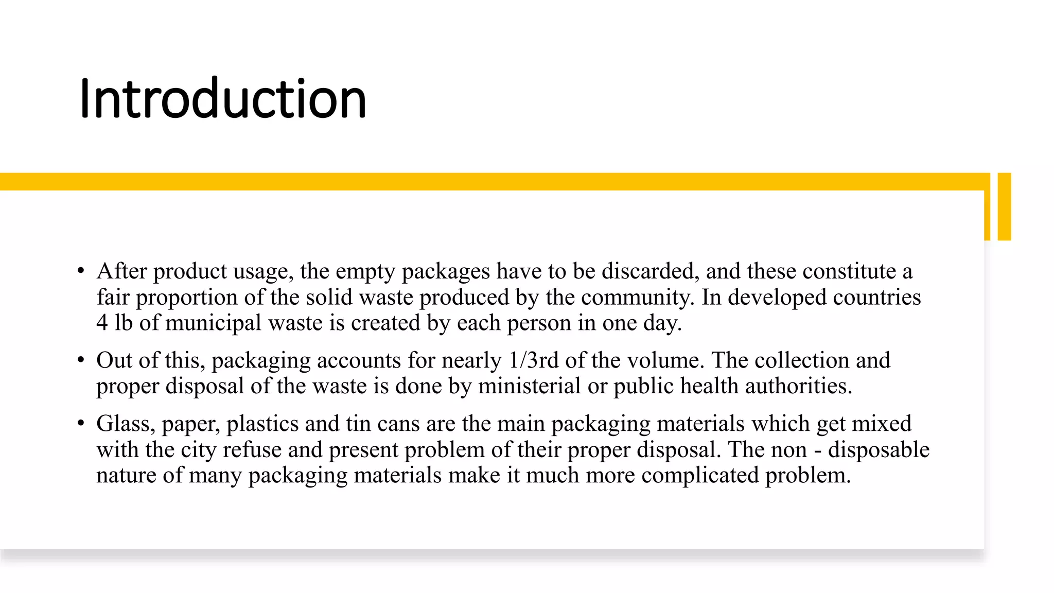 Packaging material disposal.pptx
