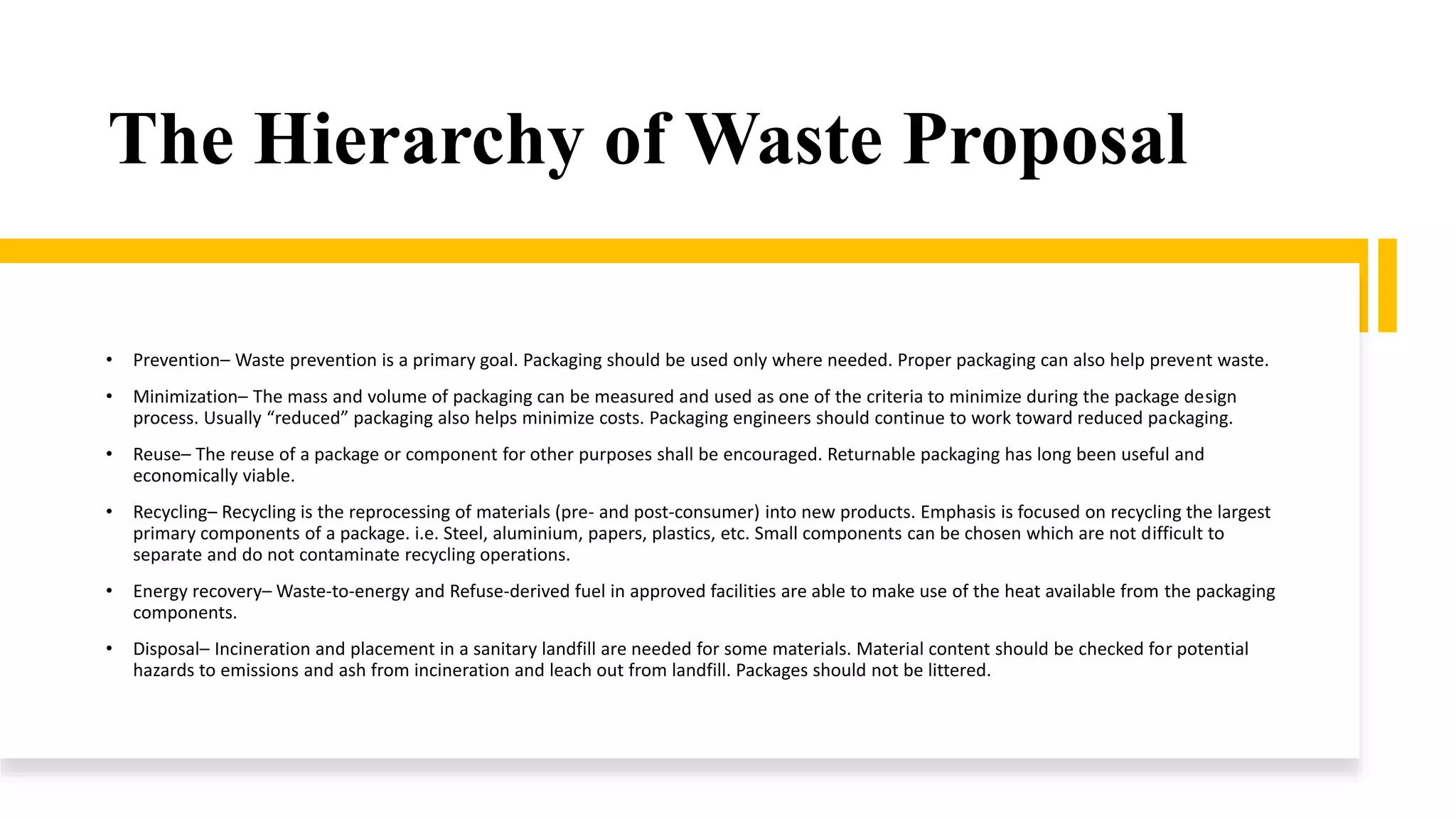 Packaging material disposal.pptx