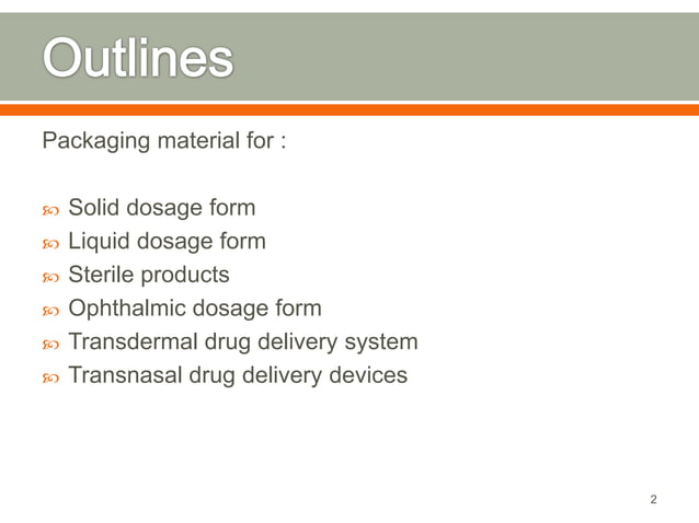 Packaging material for various formulations | PPTX | Skin Care | Beauty