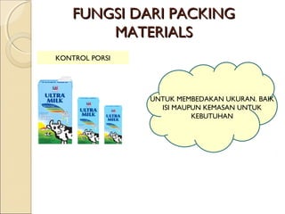PACKING MATERIAL UNTUK INDUSTRI PANGAN | PPT