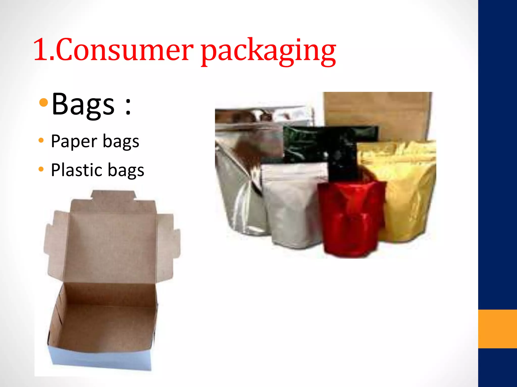 Types of Packaging materials | PPTX