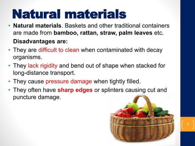 Types of Packaging materials | PPTX