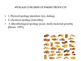 Packaging materials for bakery products prasad | PPTX