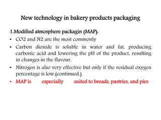 Packaging materials for bakery products prasad | PPTX