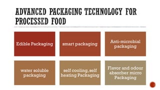 Packaging material for processed food | PDF