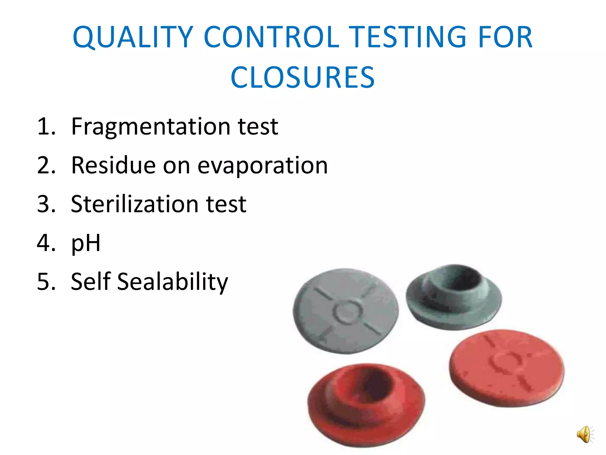 Packaging material testing | PPTX