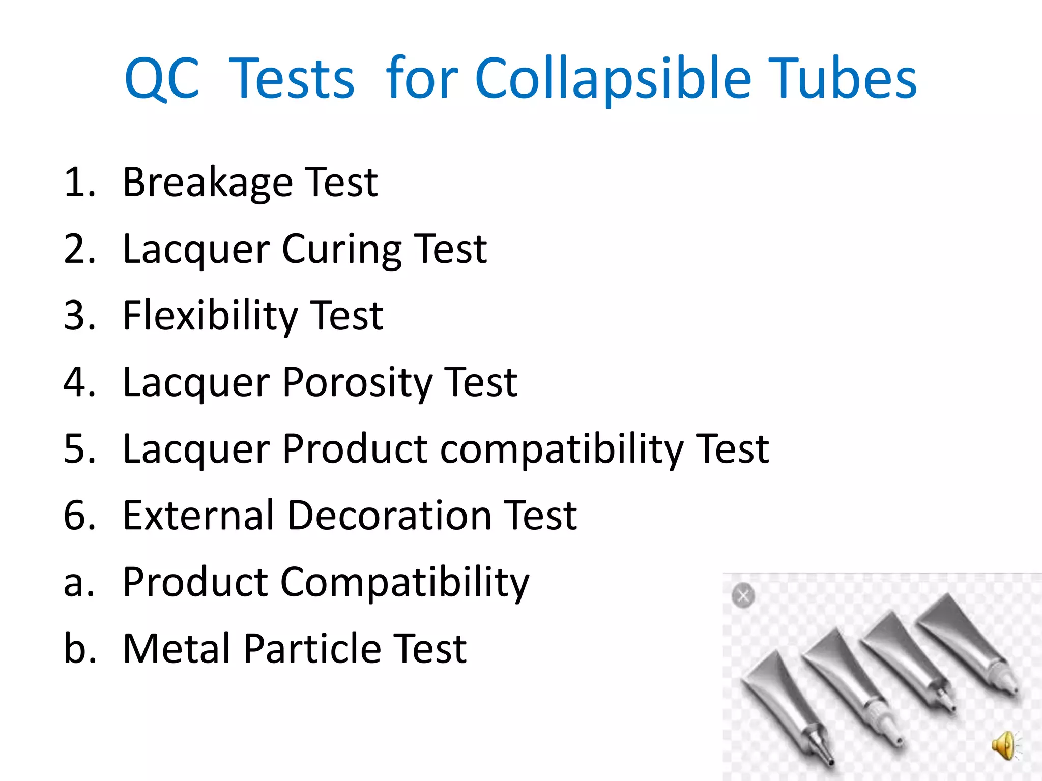 Packaging material testing | PPTX