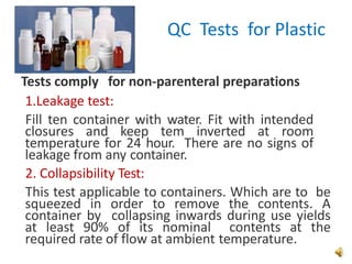 Packaging material testing | PPTX
