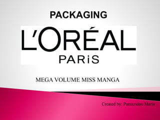 Miss Manga Mascara Packaging