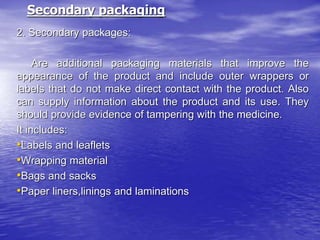 Pharmaceutical Packaging Material-Glass | PPT