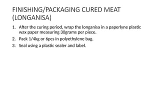 Packaging of Finish Products- Cured products.pptx