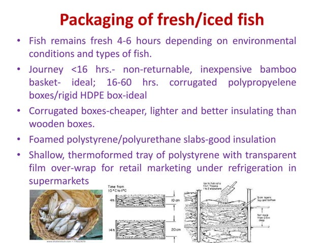 Packaging of fish and fishery products | PPTX | Fish and Aquariums | Pets