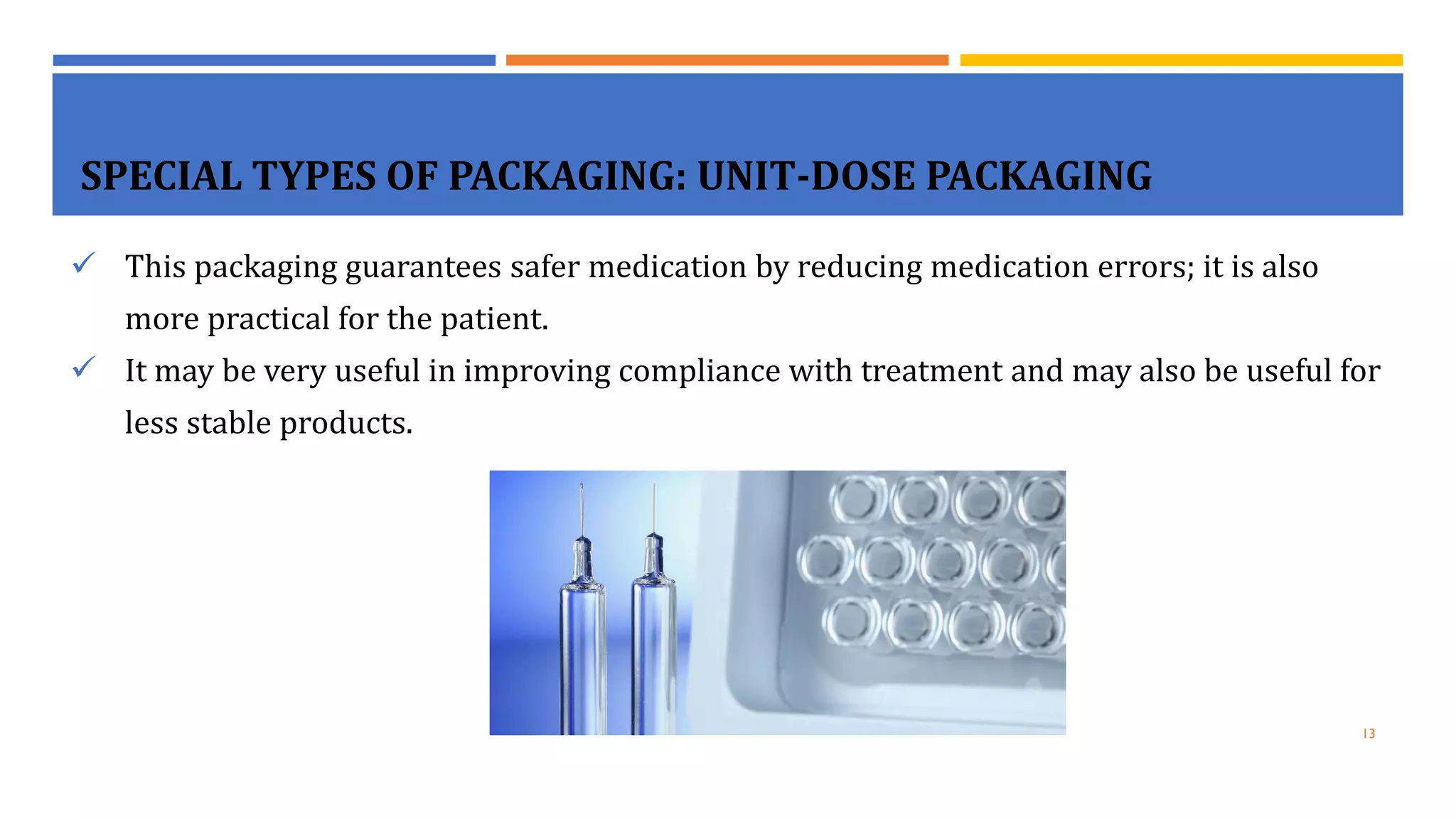 Packaging of parenterals | PDF