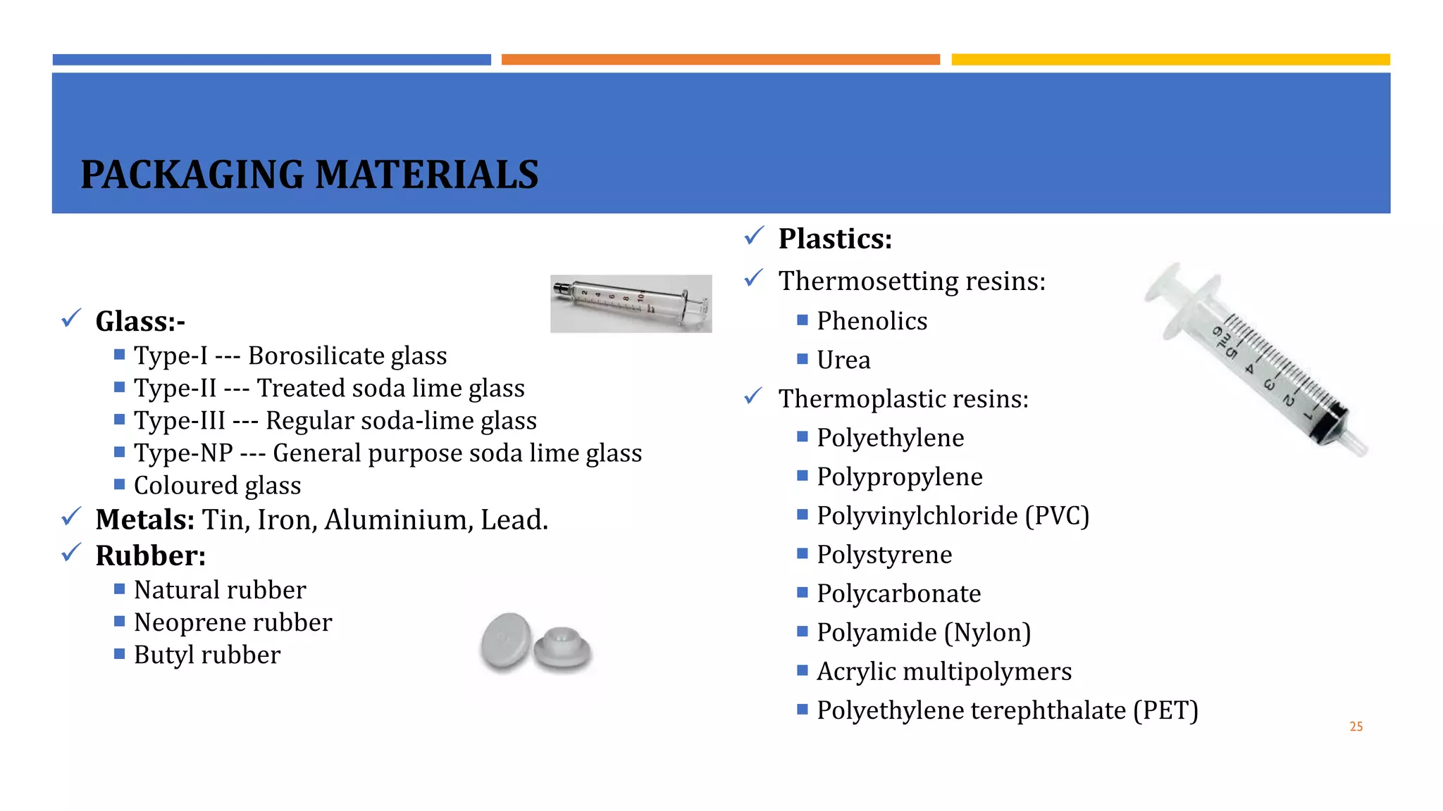 Packaging of parenterals | PDF
