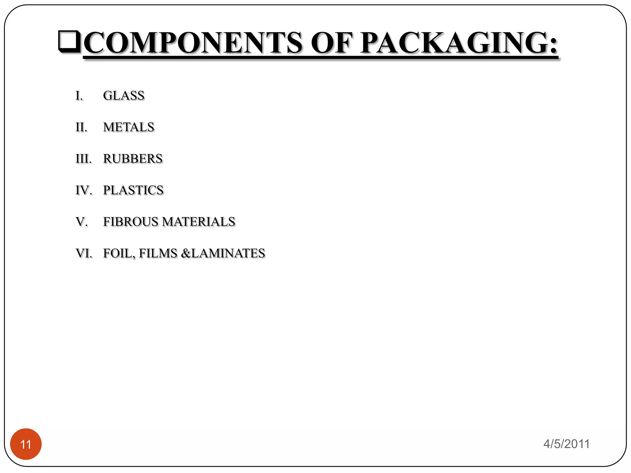Packaging of pharmaceutical products | PPTX