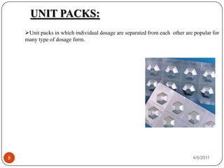 Packaging of pharmaceutical products | PPTX