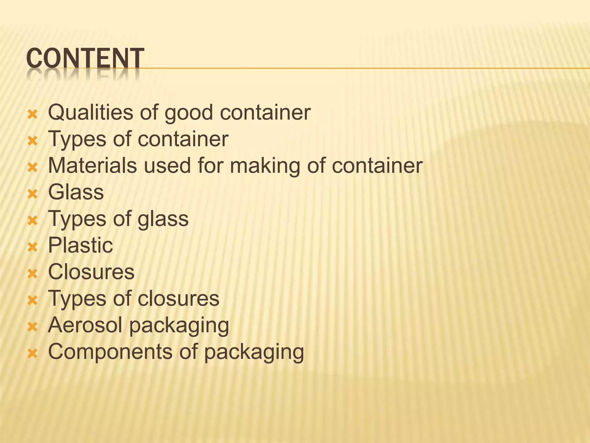 Packaging of pharmaceuticals | PPTX