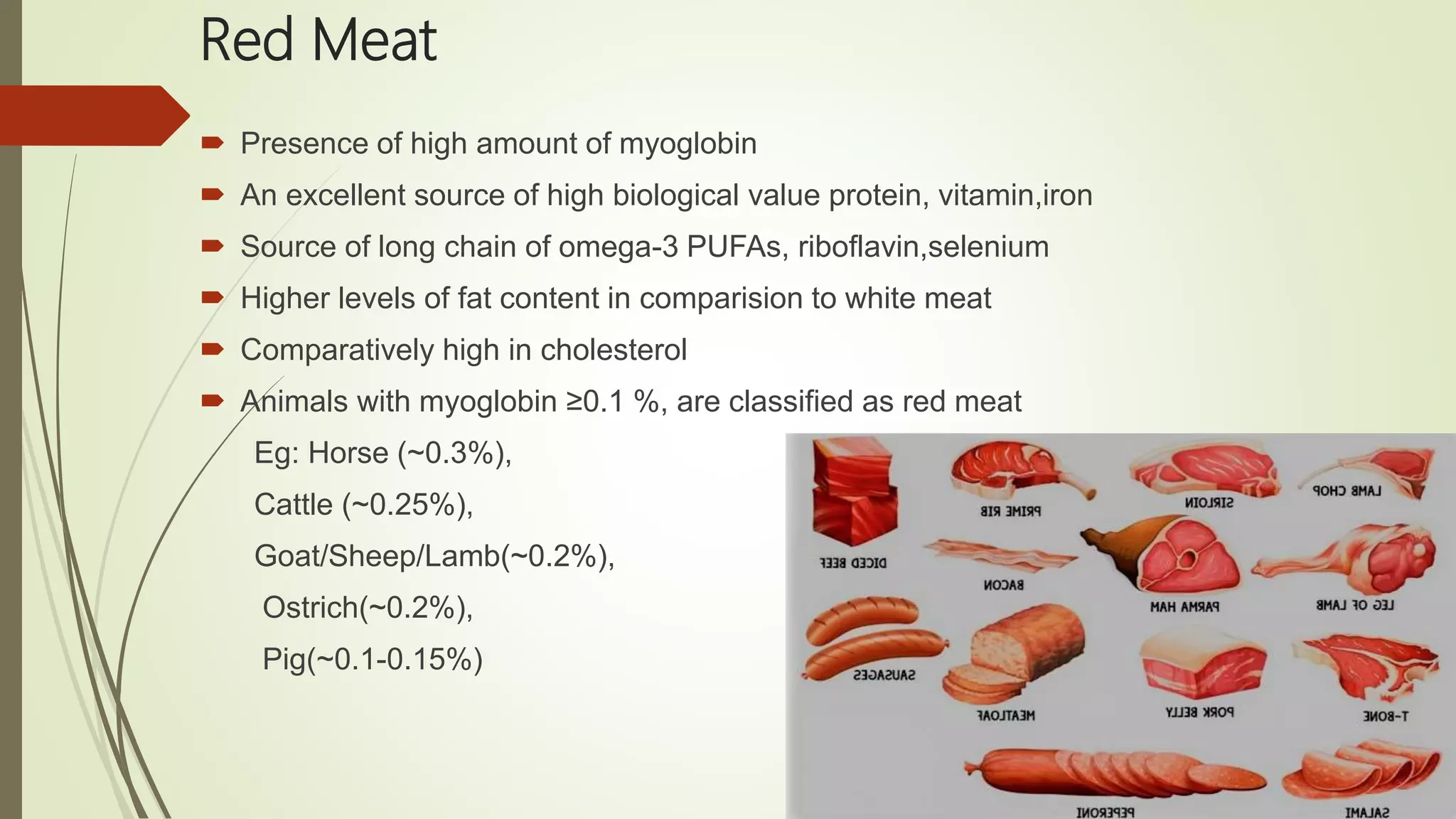 Packaging of red meat | PPTX