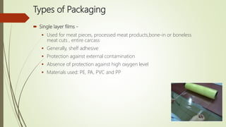 Packaging of red meat | PPTX
