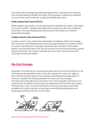 Packaging of vlsi devices | DOCX
