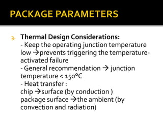 Packaging of vlsi devices | PPTX