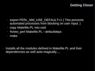 Packaging perl (LPW2010) | PDF | Programming Languages | Computing