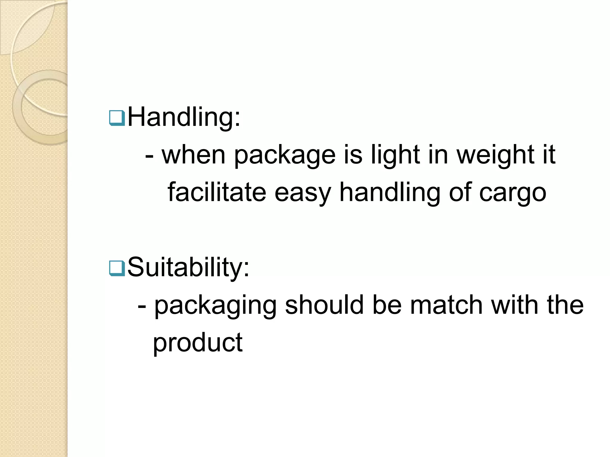 Packaging ppt | PPTX