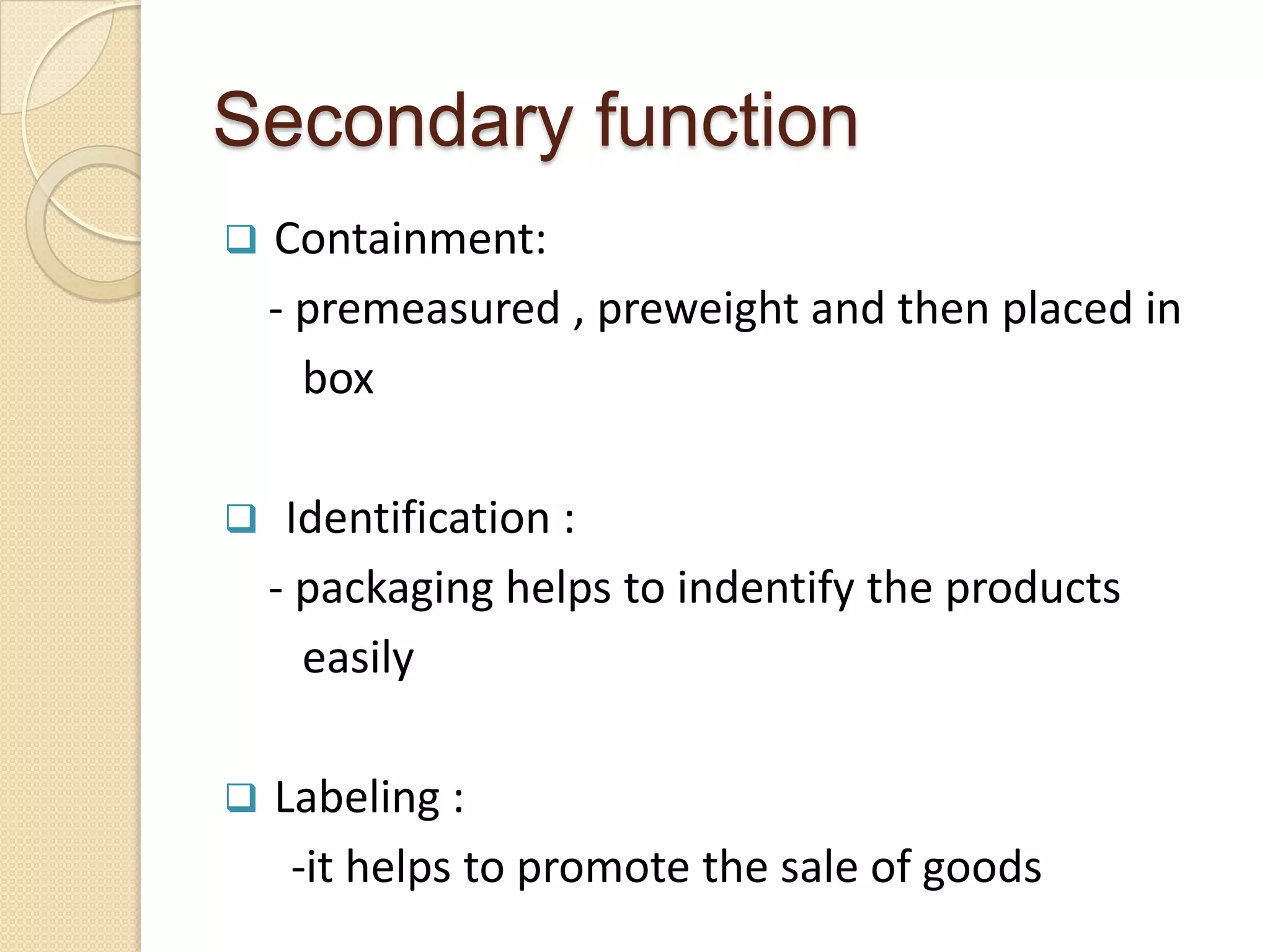 Packaging ppt | PPTX