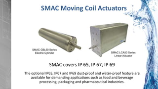 SMAC Moving Coil Actuators Packaging Solutions | PPT