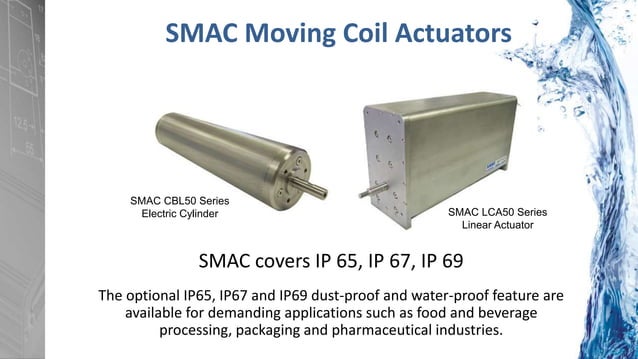 SMAC Moving Coil Actuators Packaging Solutions | PPT