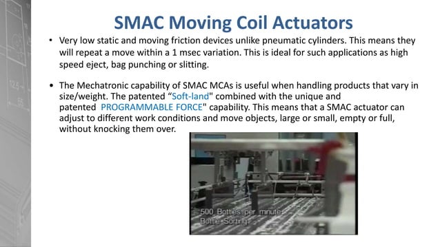 SMAC Moving Coil Actuators Packaging Solutions | PPT