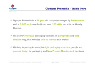 Packaging premedia capabilities | PDF