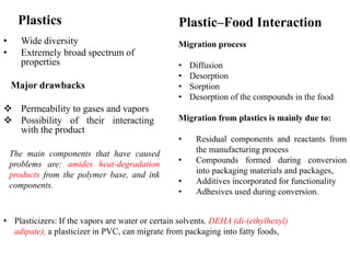 Packaging residues in foods | PPTX