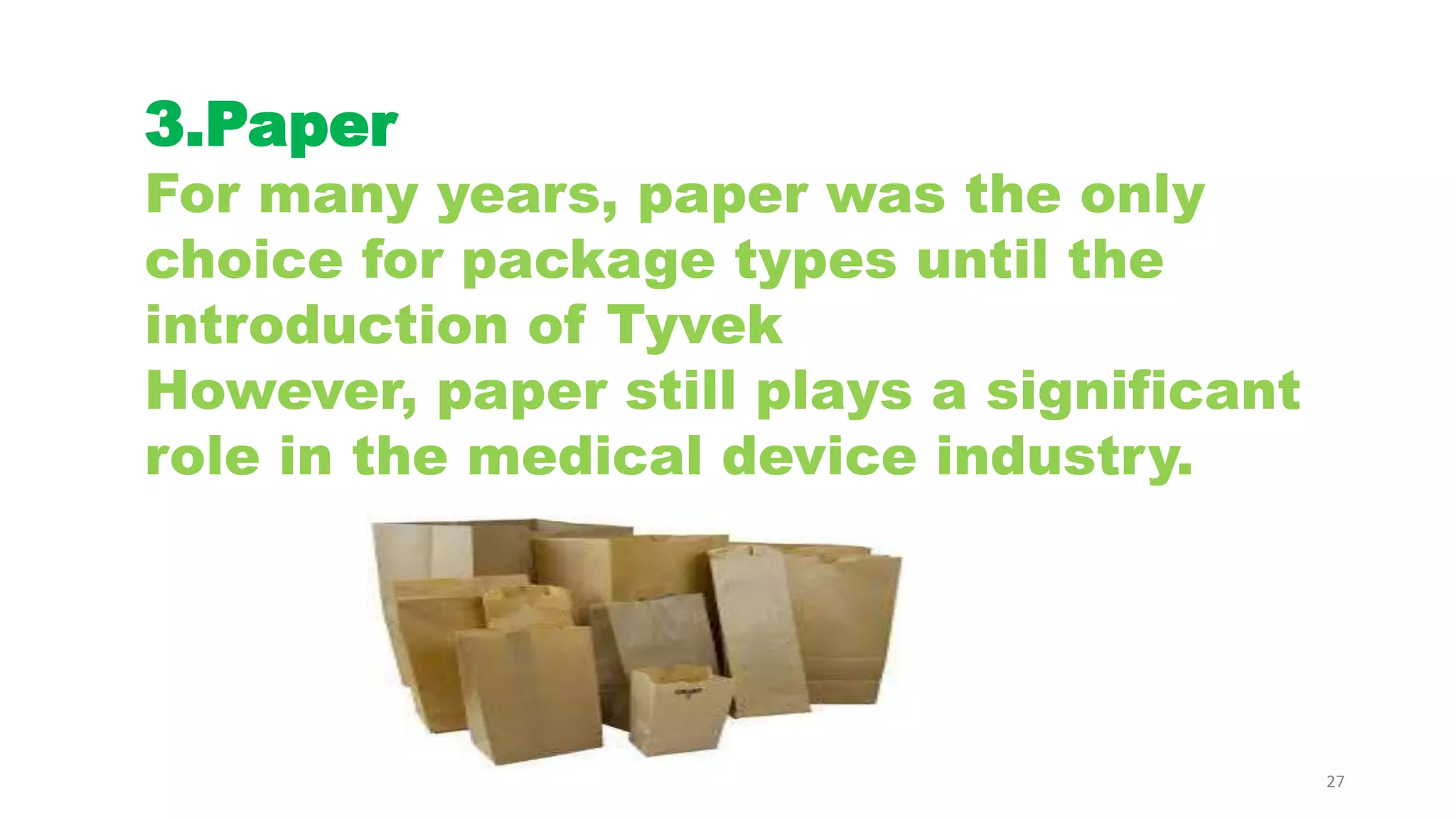 paharmaceutical packaging Medical device Packaging types of medical ...