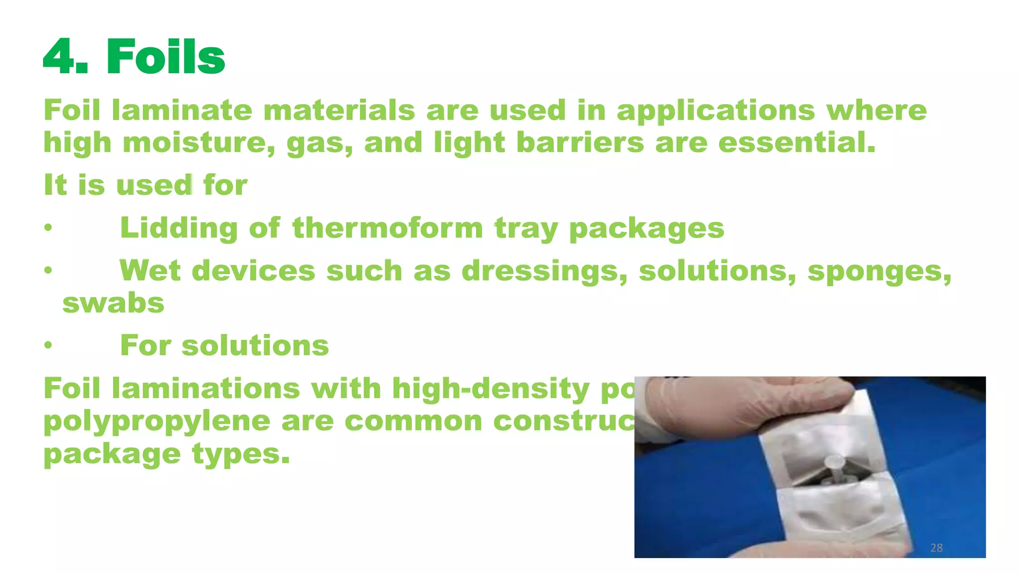 paharmaceutical packaging Medical device Packaging types of medical ...