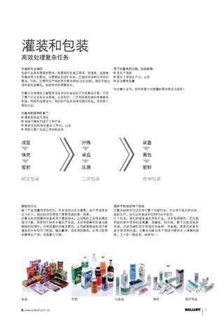 包装行业解决方案 Solutions for Packaging Chinese | PDF