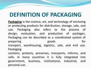 PACKAGING STRATEGIES - TLE (Project Team No. 4) | PPTX