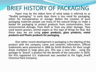 PACKAGING STRATEGIES - TLE (Project Team No. 4) | PPTX